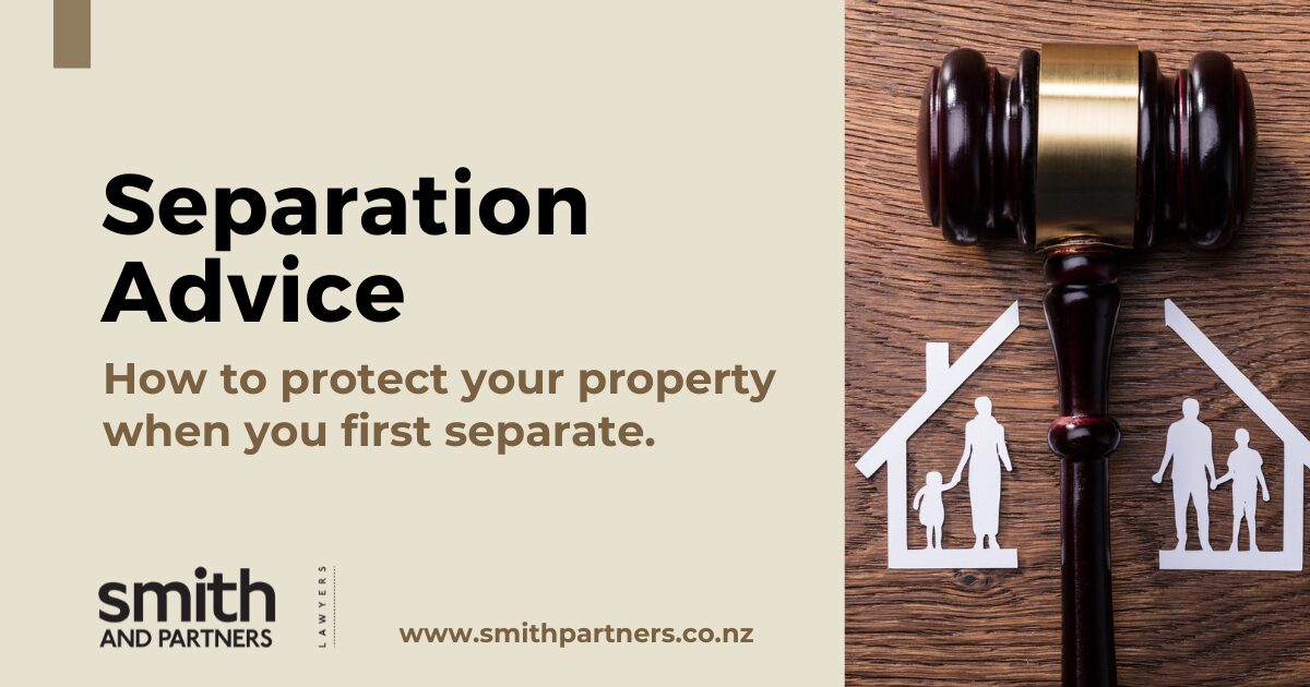 Separation Advice - how to look after your interests