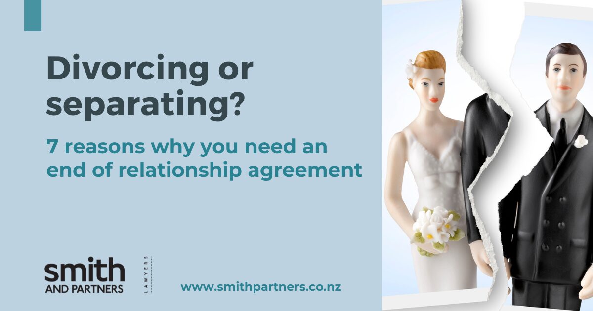 Divorcing or separating?