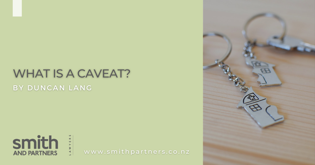 What is a Caveat?