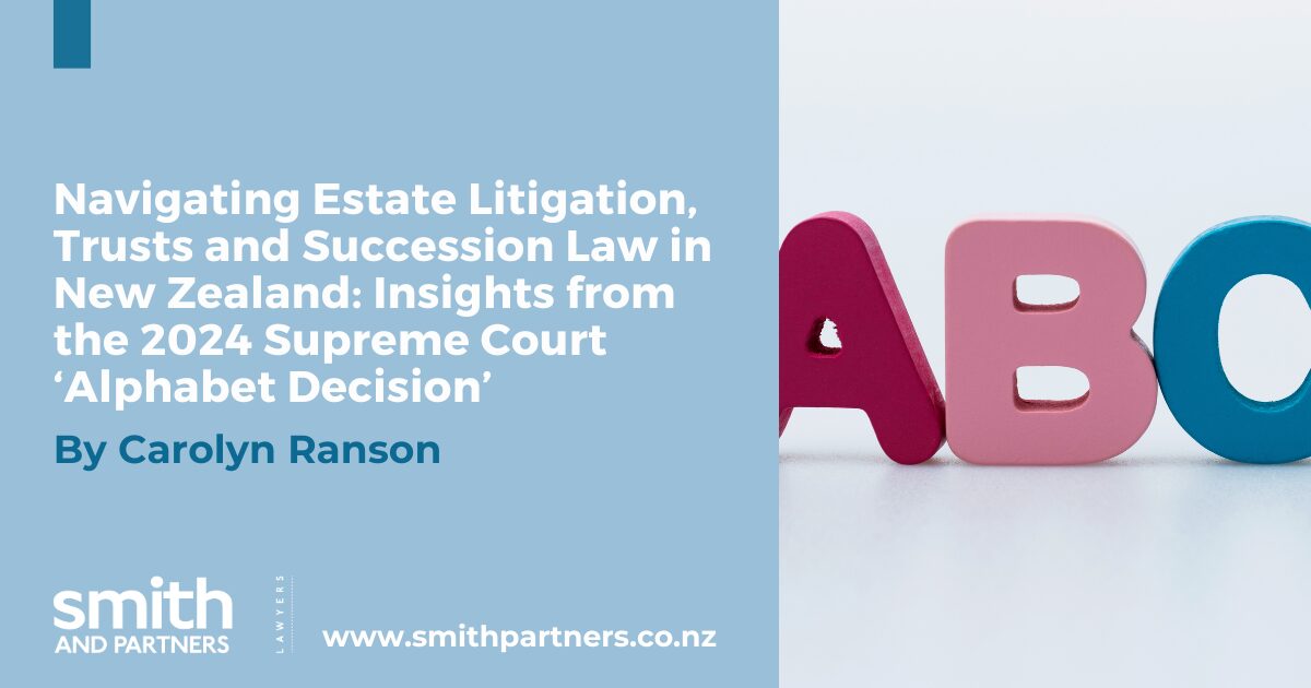 Navigating Estate Litigation, Trusts, and Succession Law: Insights from ...