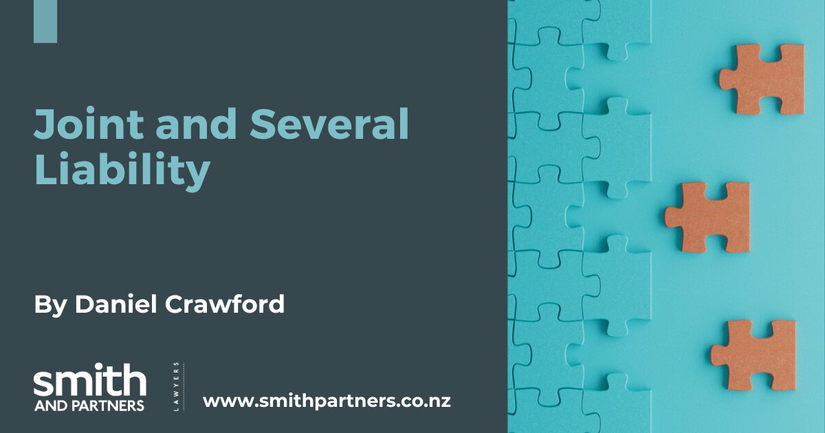 What does Joint and Several Liability mean?